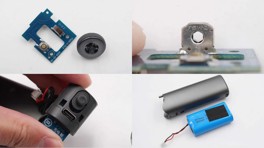 JISULIFE Pro1S Handheld Fan: Aerospace-grade aluminum body, 9m/s ...